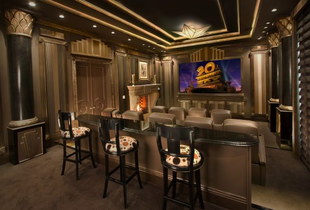 15 Traditional Home Theater Designs for Classic Entertainment