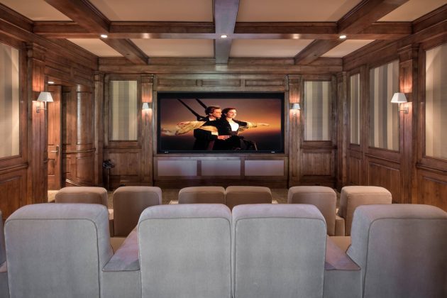 15 Traditional Home Theater Designs for Classic Entertainment