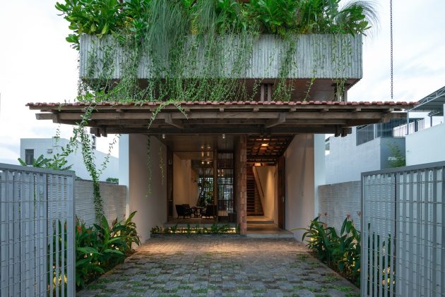 The HIEN House by Winhouse Architecture in Hoa Quy, Vietnam