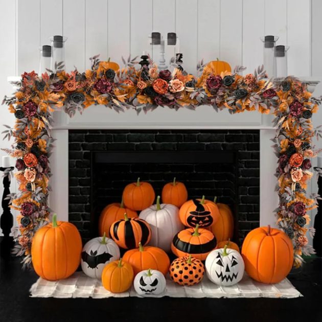 15 Spooky Halloween Garland Designs to Haunt Your Home