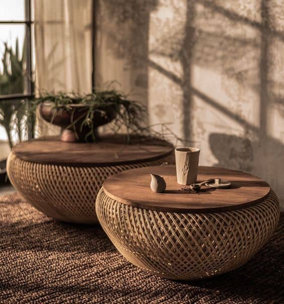 Create a Calm Oasis with Organic Coffee Tables in Your Living Room