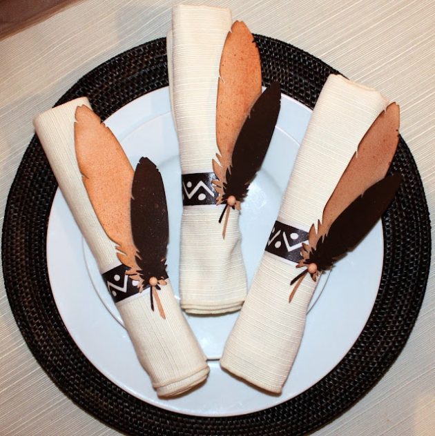 15 DIY Thanksgiving Centerpiece Napkin Ring for a Festive Table