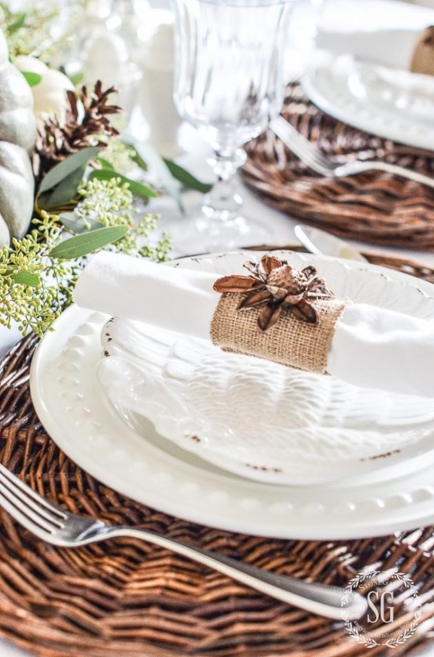 15 DIY Thanksgiving Centerpiece Napkin Ring for a Festive Table