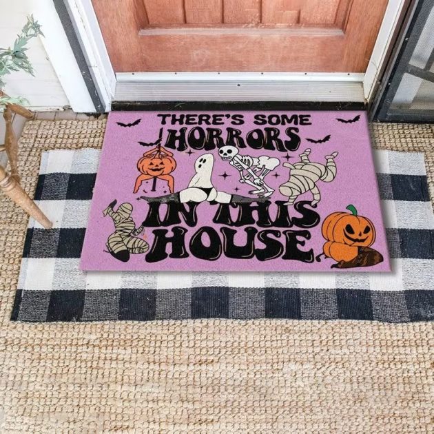 15 Hilariously Spooky Halloween Doormats to Greet Your Boo-tiful Guests