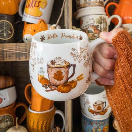 Spice Up Your Kitchen with Fall-inspired Mugs