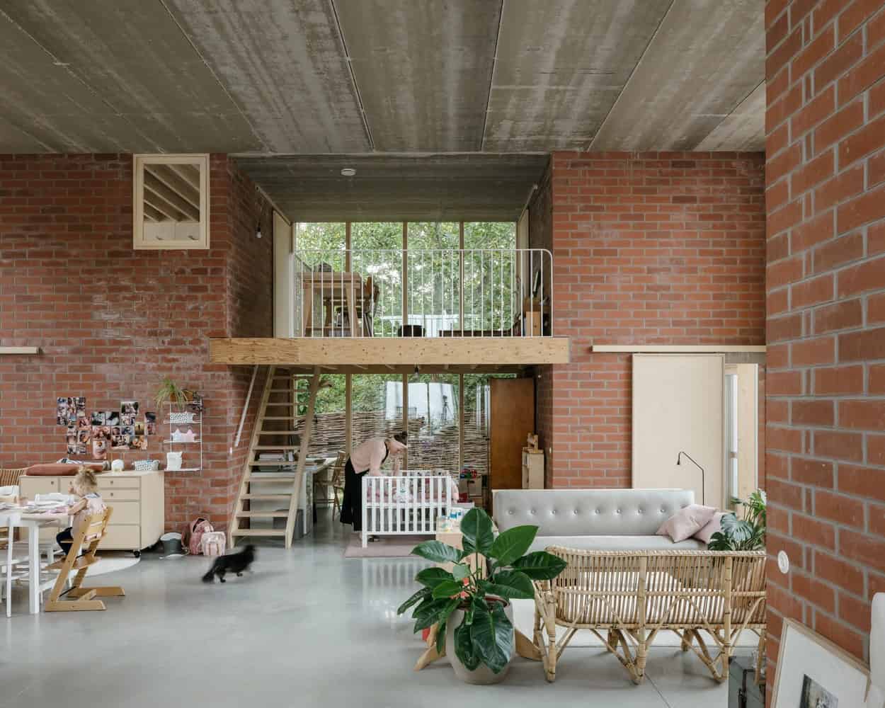 fmM house by BLAF Architecten in Mechelen, Belgium