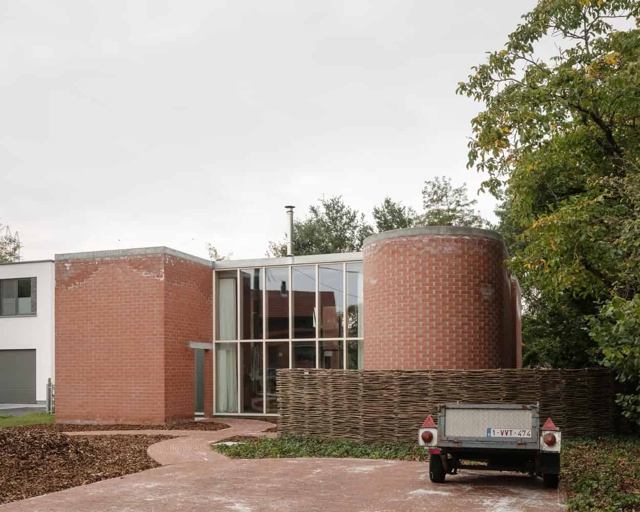 fmM house by BLAF Architecten in Mechelen, Belgium