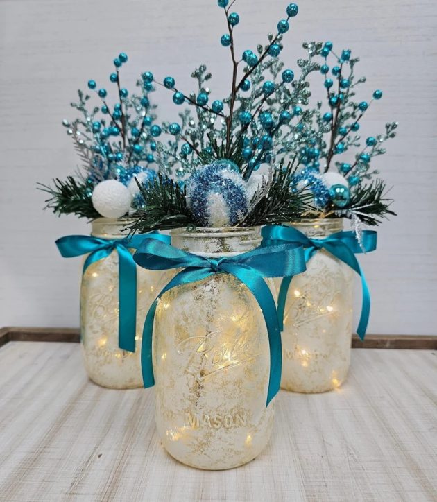 15 Charming Christmas Mason Jar Ideas to Light Up Your Holidays