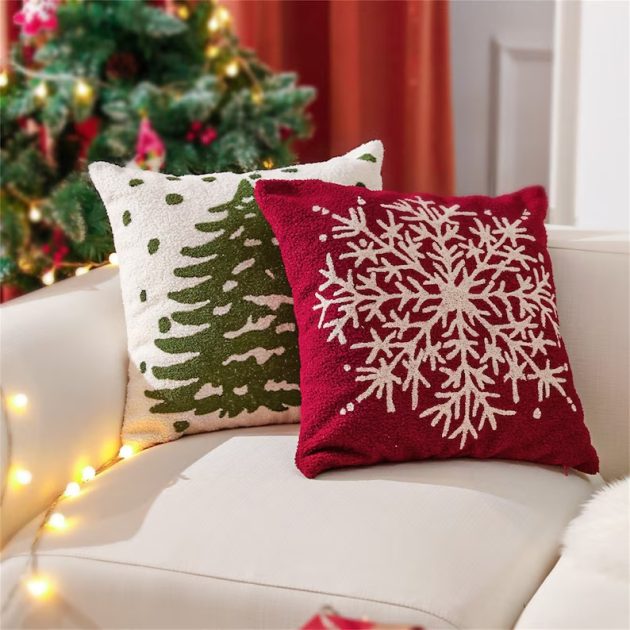 Home Goods Christmas Pillows