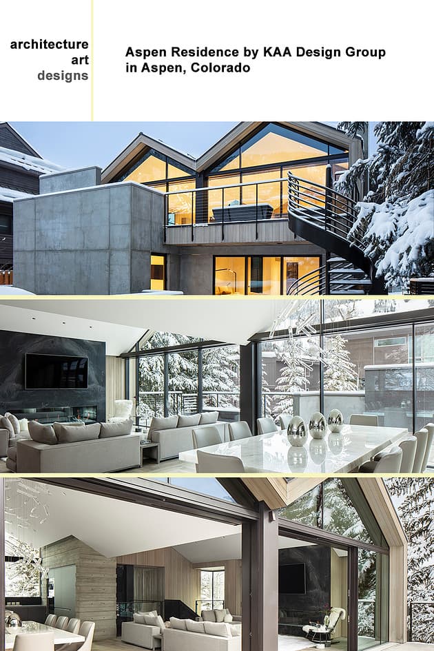 Aspen Residence by KAA Design Group in Aspen, Colorado