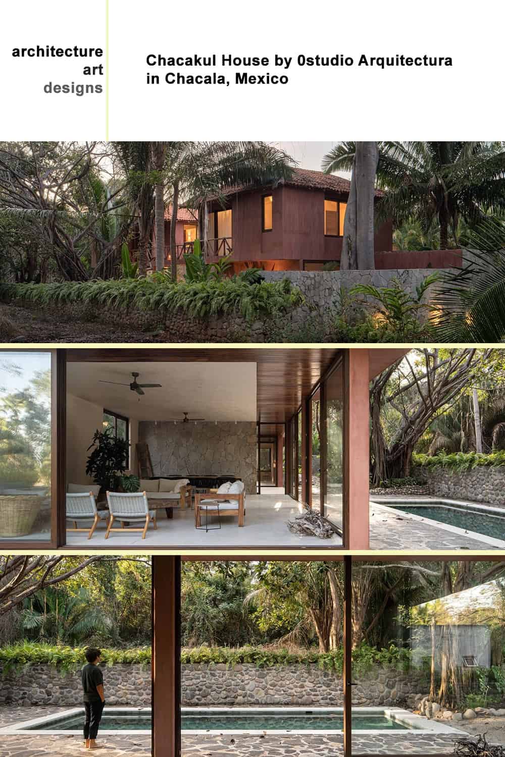 Chacakul House by 0studio Arquitectura in Chacala, Mexico