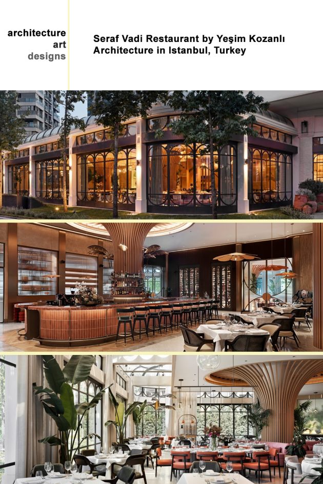 Seraf Vadi Restaurant by Yeşim Kozanlı Architecture in Istanbul, Turkey