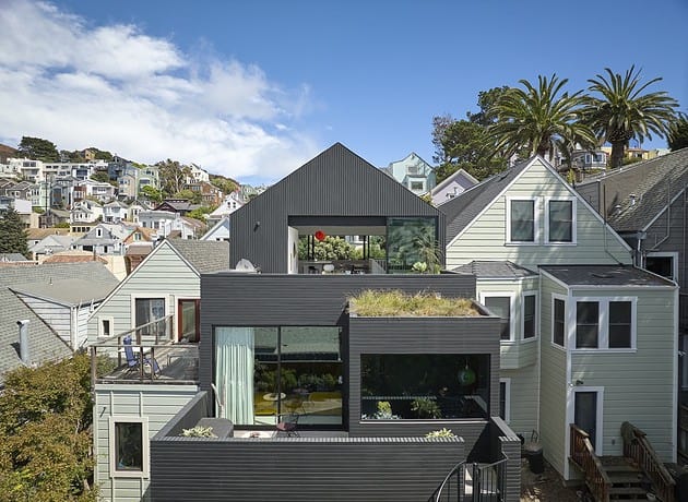Silver Lining House by Mork-Ulnes Architects in San Francisco, California