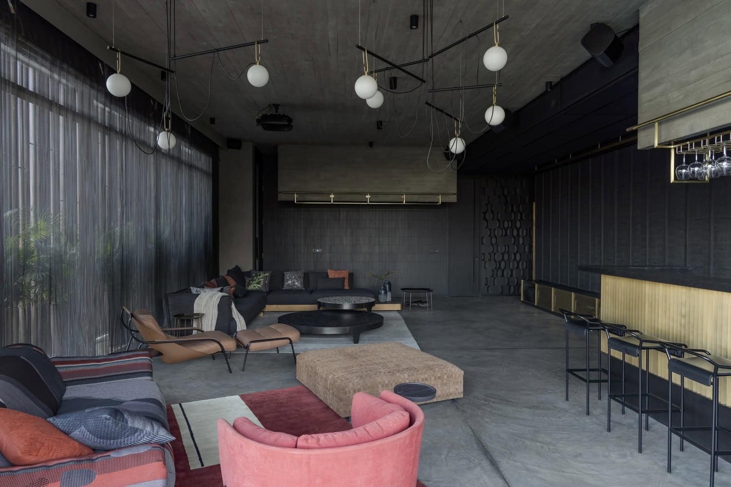 The Courtyard House by MODO Designs in Rancharda, India