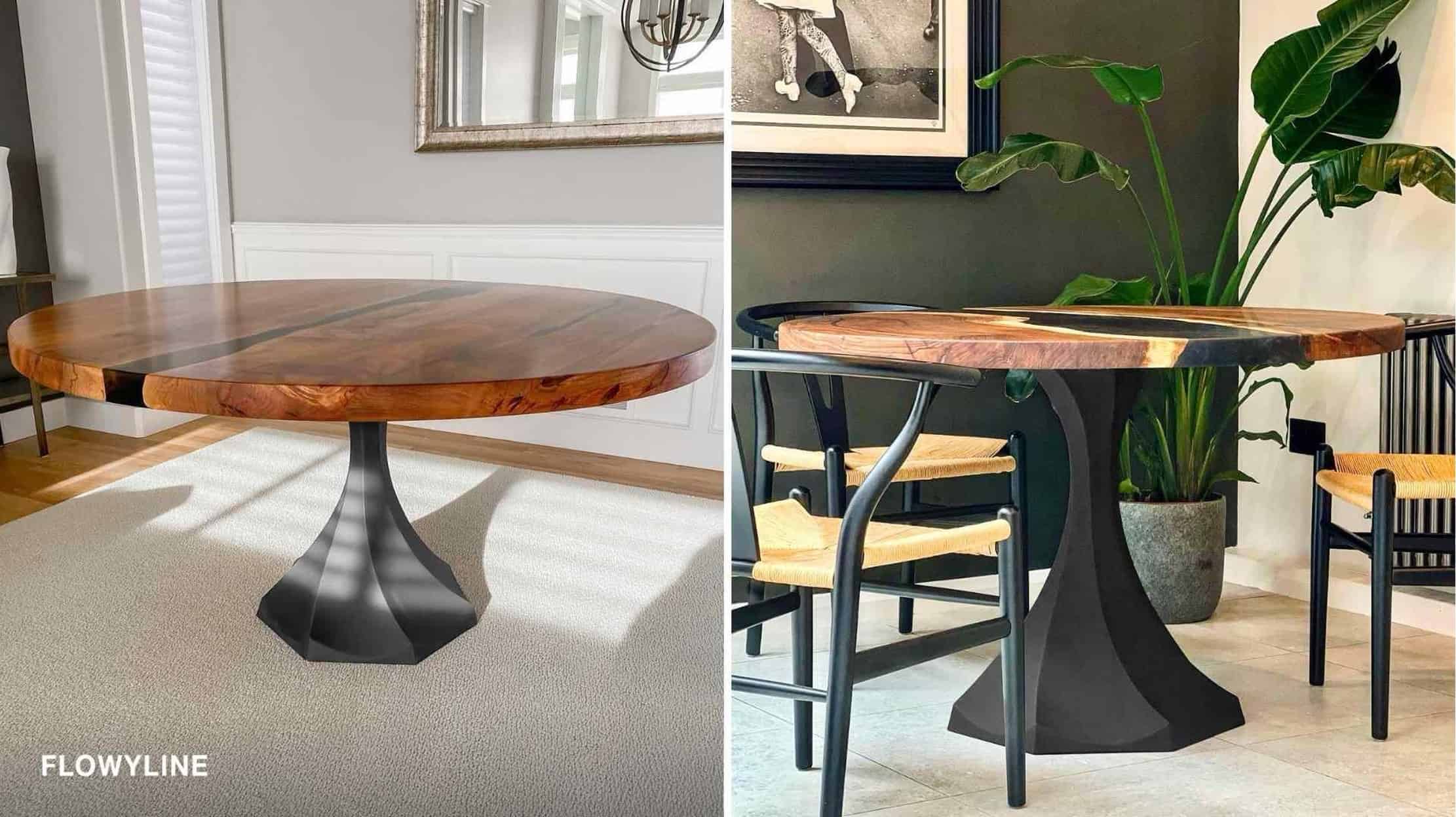 5 Modern Table Legs and Table Bases at Flowyline Design that Will ...