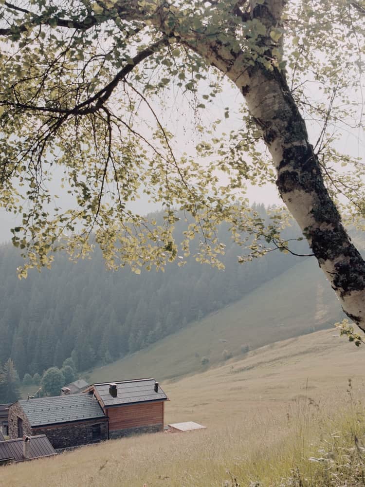 Baitridana Hut by Rinaldo Del Nero in Albaredo Per San Marco, Italy