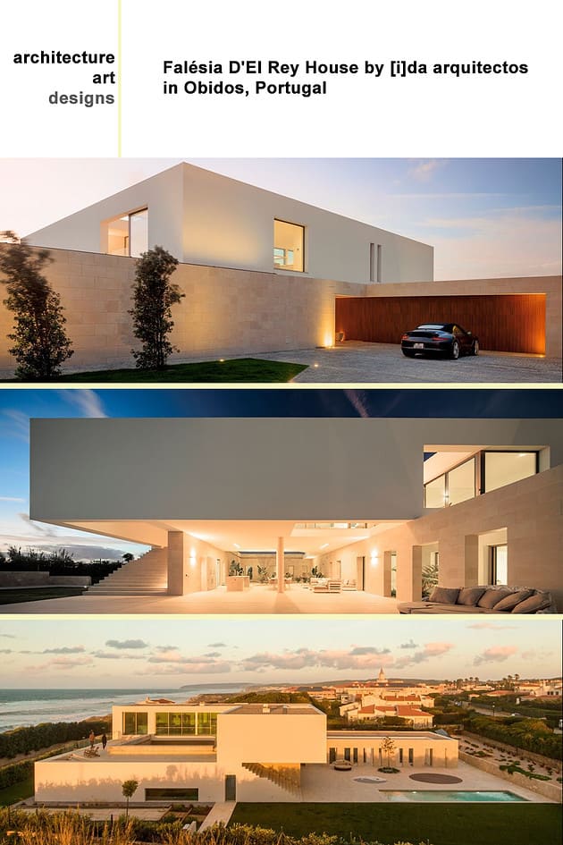 Falésia D'El Rey House by [i]da arquitectos in Obidos, Portugal