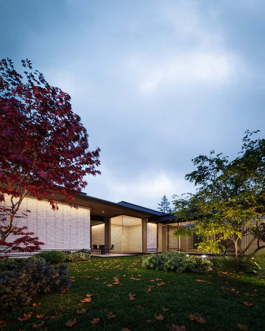 Introspective House by Kerimov Architects in Moscow, Russia