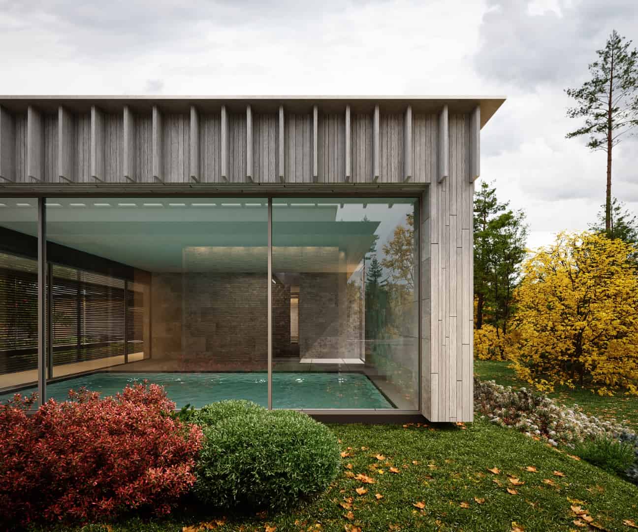 Introspective House by Kerimov Architects in Moscow, Russia