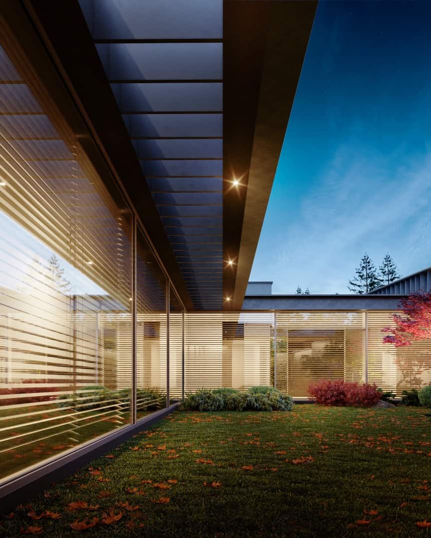 Introspective House by Kerimov Architects in Moscow, Russia