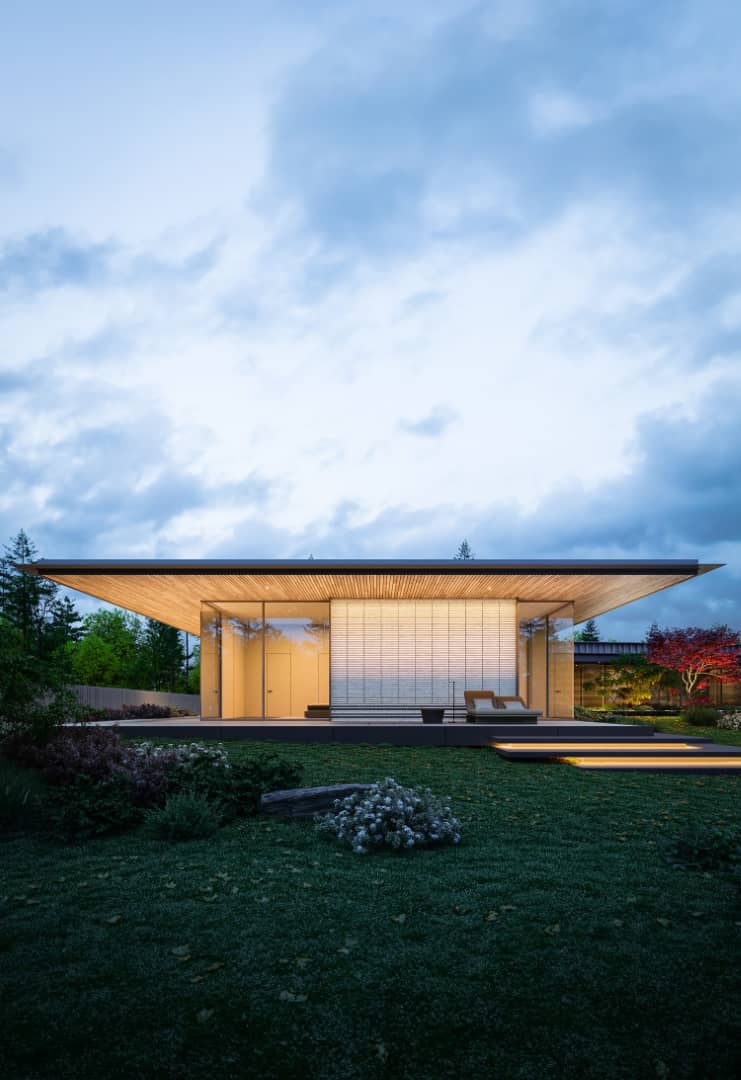 Introspective House by Kerimov Architects in Moscow, Russia