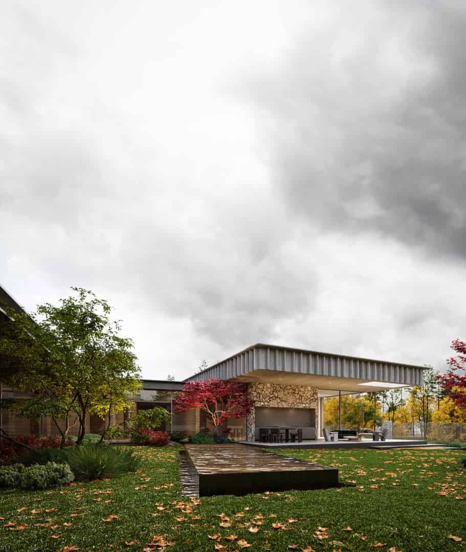 Introspective House by Kerimov Architects in Moscow, Russia