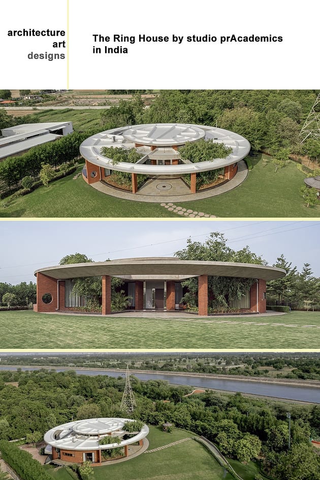 The Ring House by studio prAcademics in India
