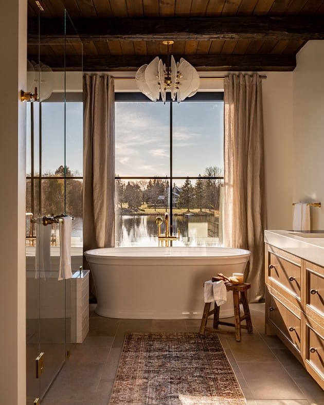 15 Rustic Bathroom Designs Offering a Glimpse into Cozy Countryside ...