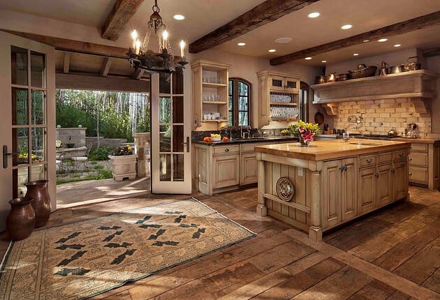 15 Rustic Kitchen Designs Reflecting the Simplicity of Country Living