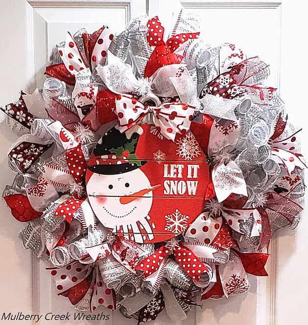 15 Snowman Wreath Designs to Warm Your Winter Décor