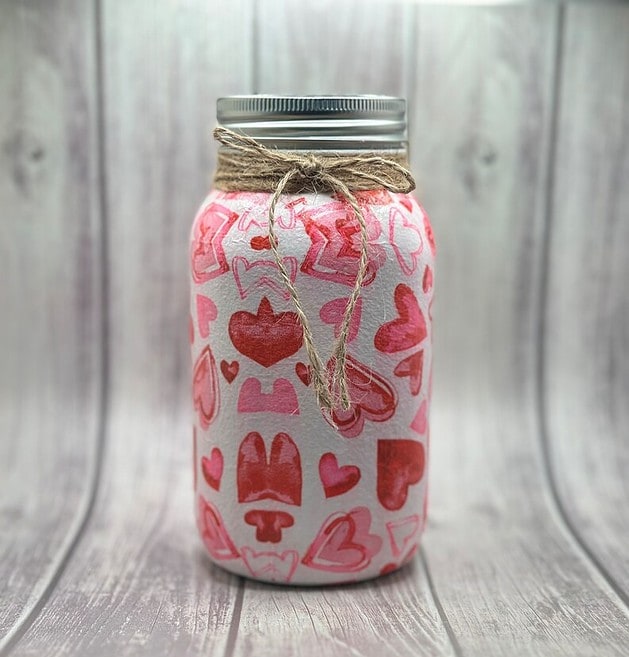 15 Sweet and Simple Valentine Mason Jar Designs for a Joyful Celebration