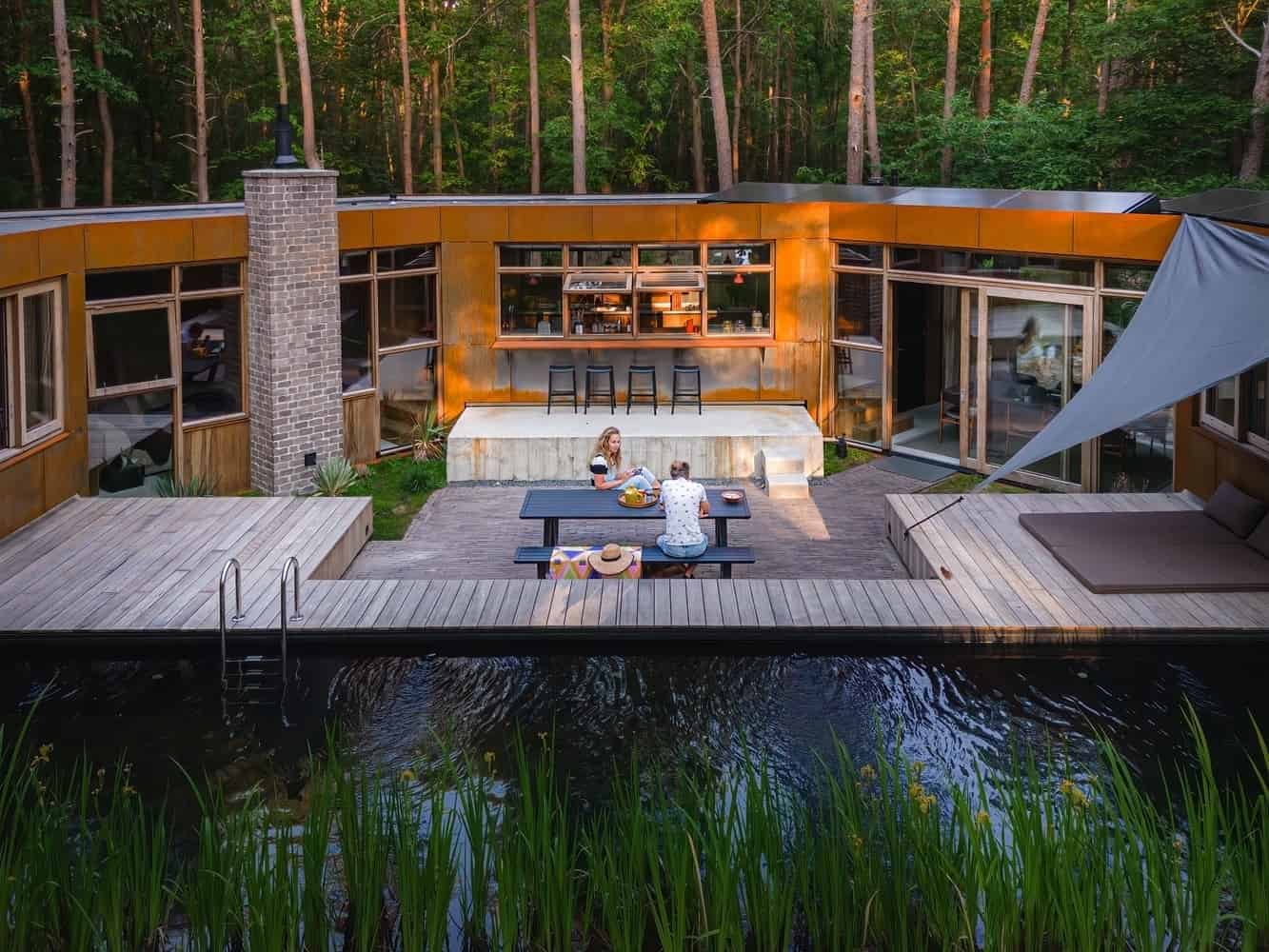 C House by GetAway Projects in The Netherlands
