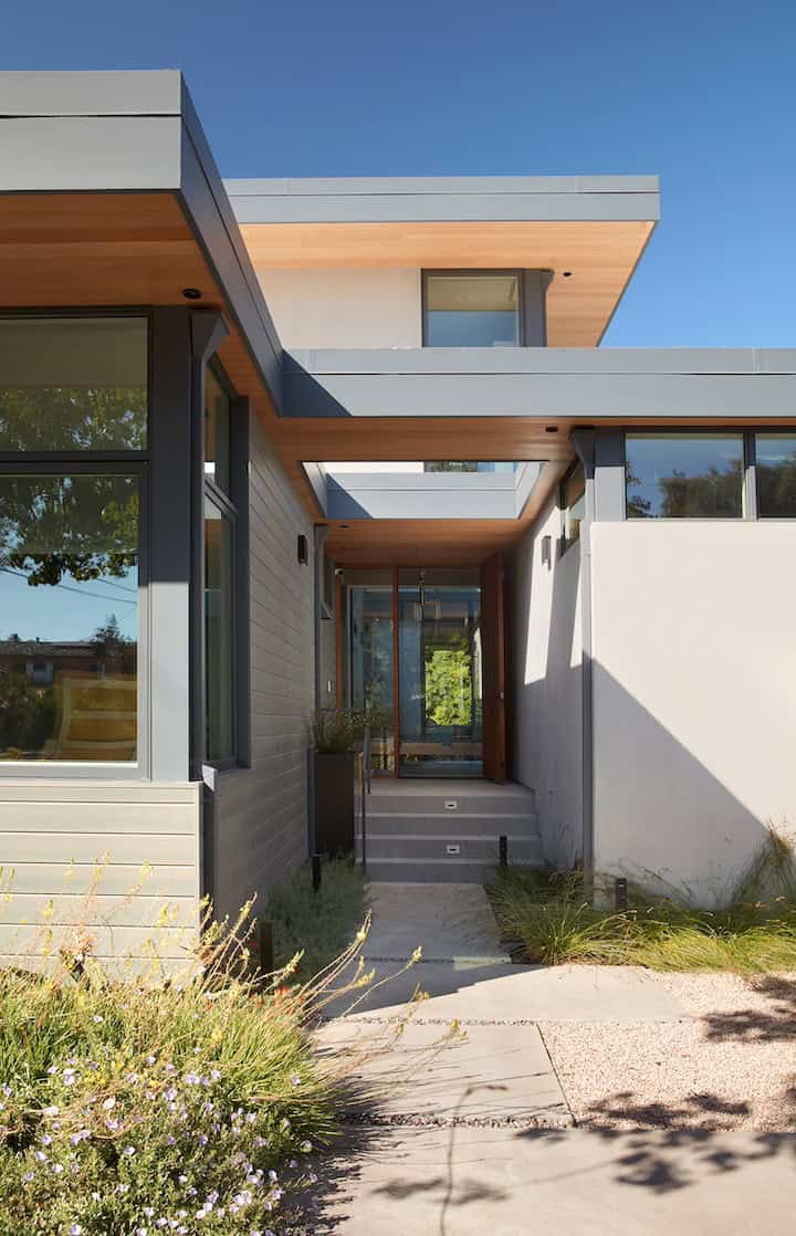 C-Through House by Klopf Architecture in Palo Alto, California