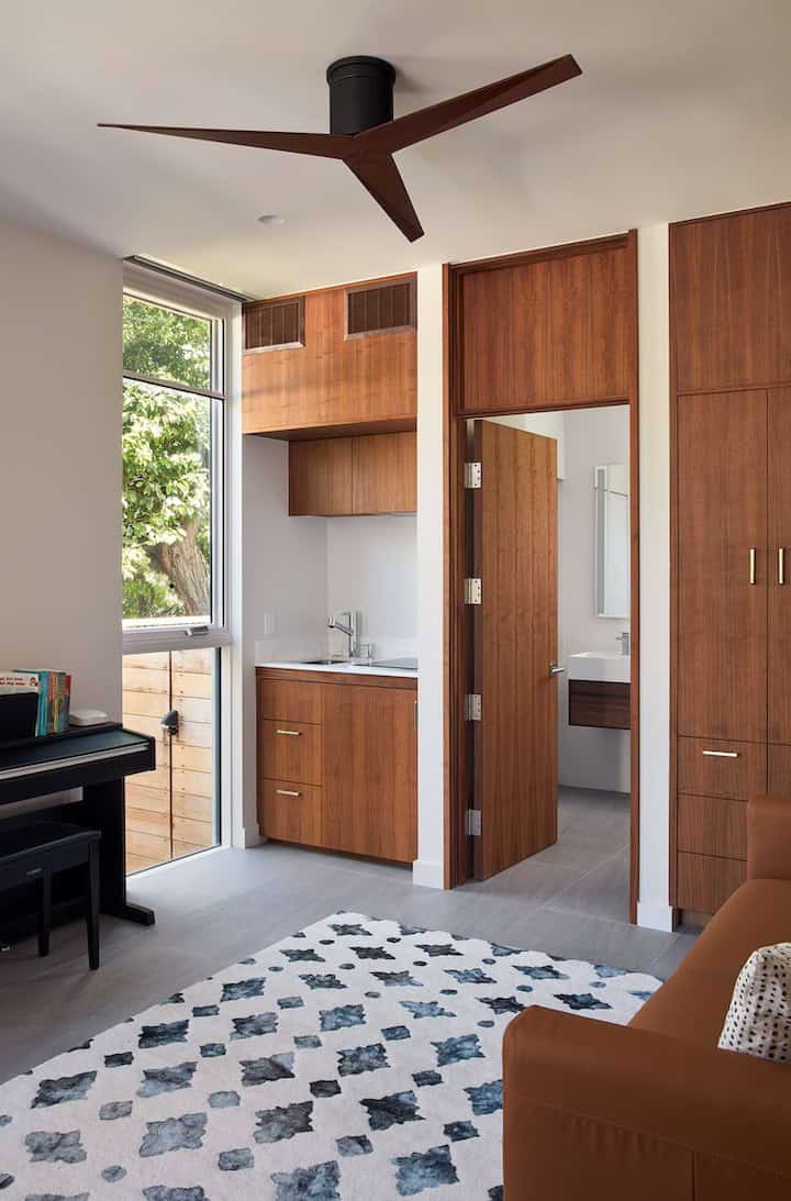 C-Through House by Klopf Architecture in Palo Alto, California