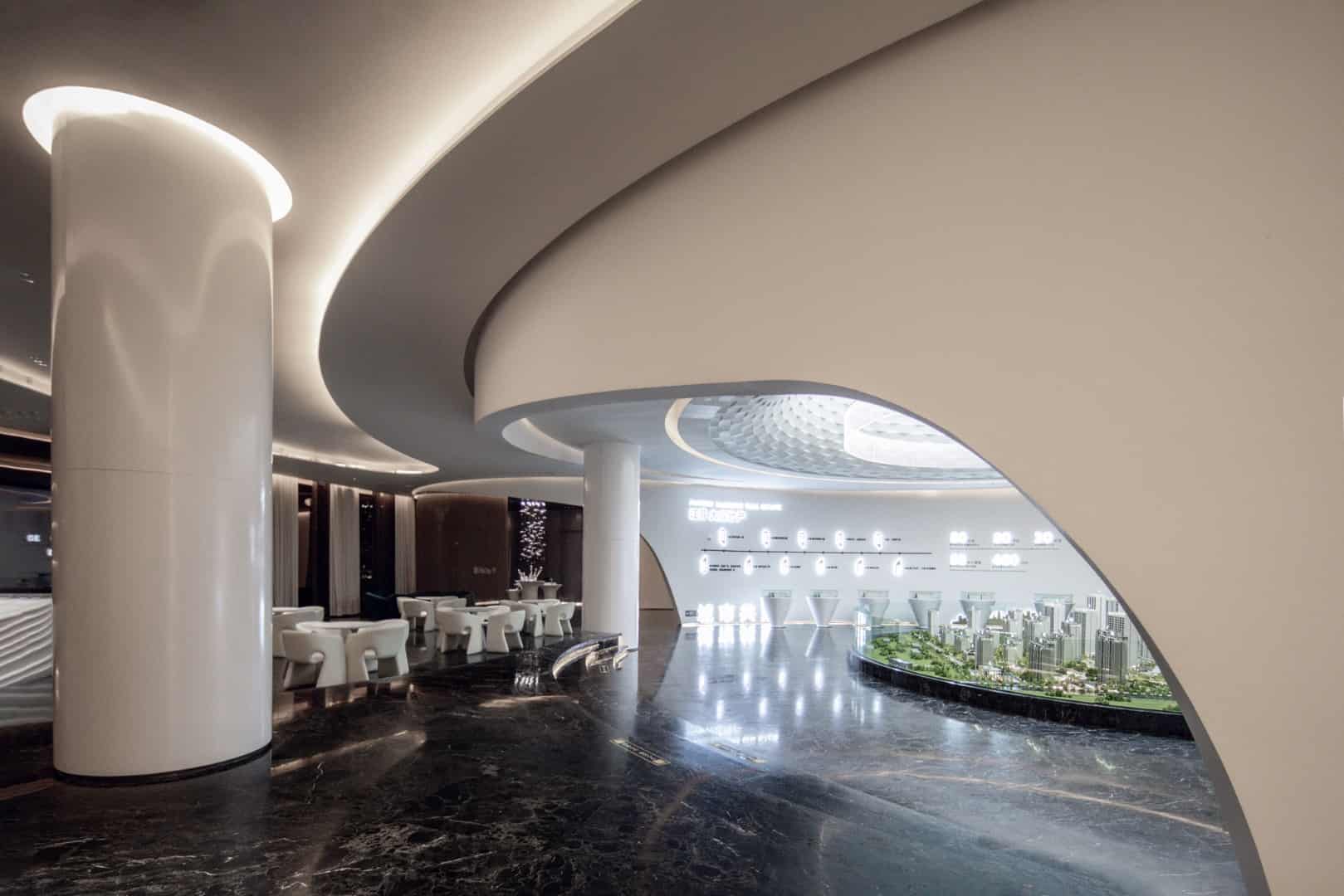 Dacheng Sales Office by YI Design – Floral Elegance of Jiangnan