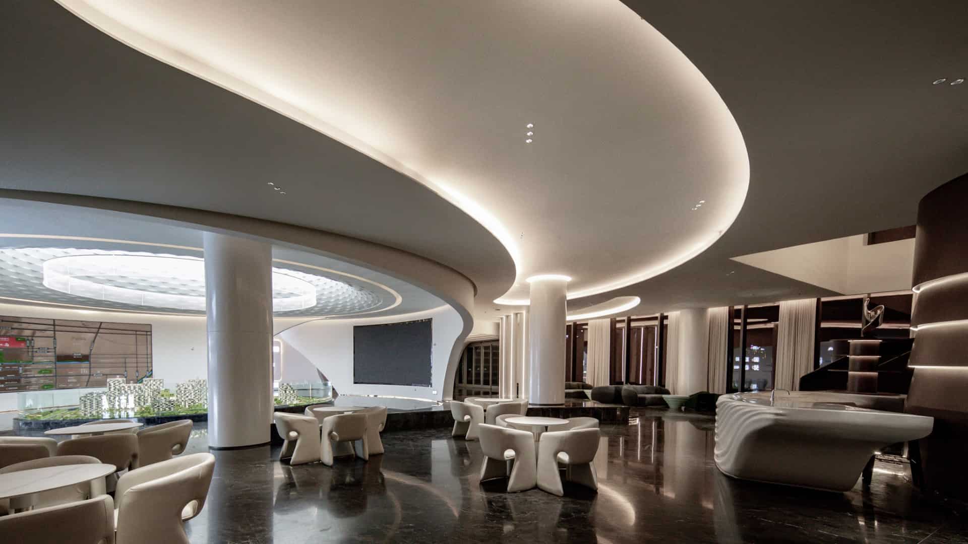 Dacheng Sales Office by YI Design in Hebei, China