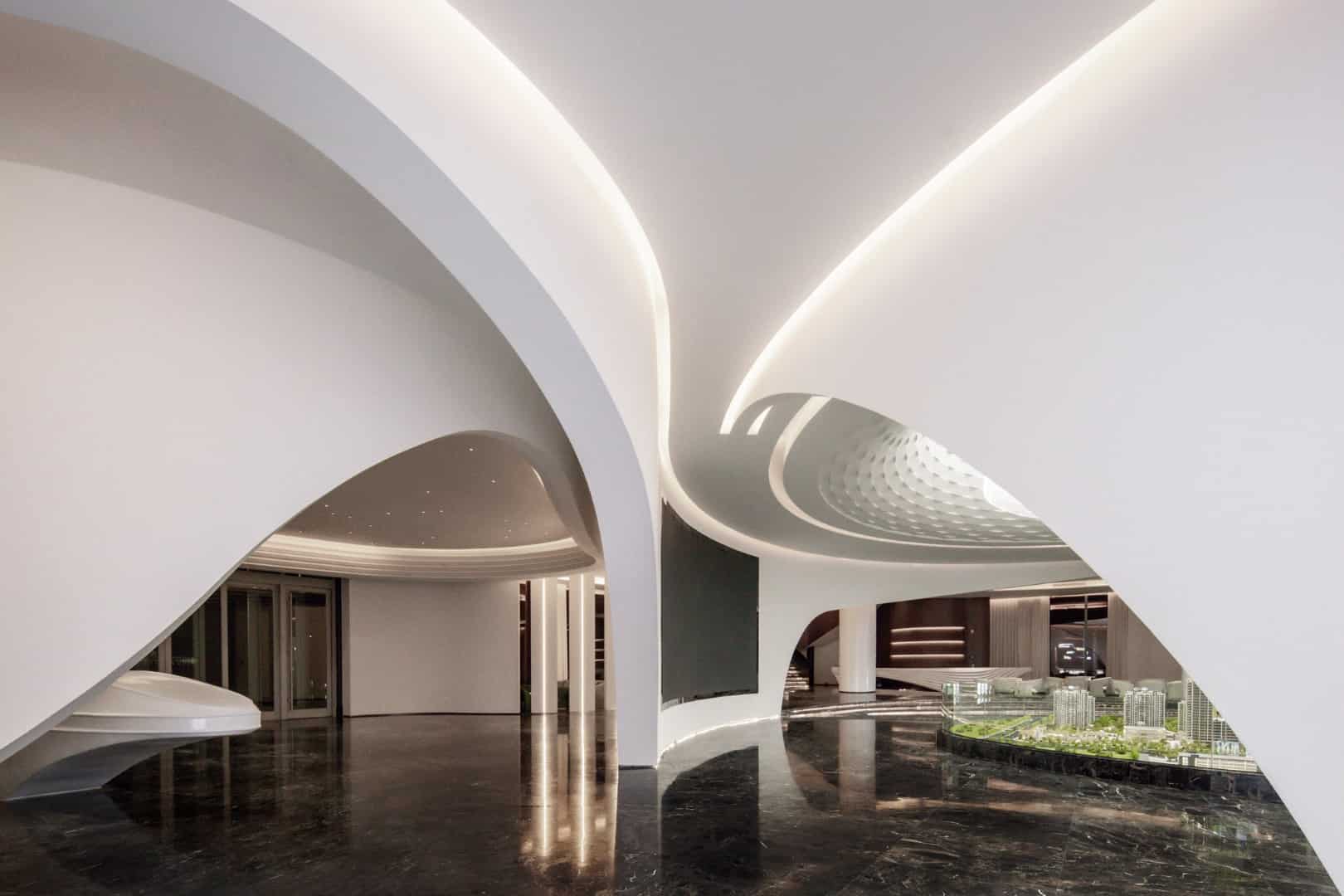 Dacheng Sales Office by YI Design in Hebei, China