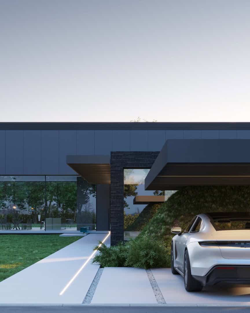 V House by Babayants Architects in Moscow, Russia