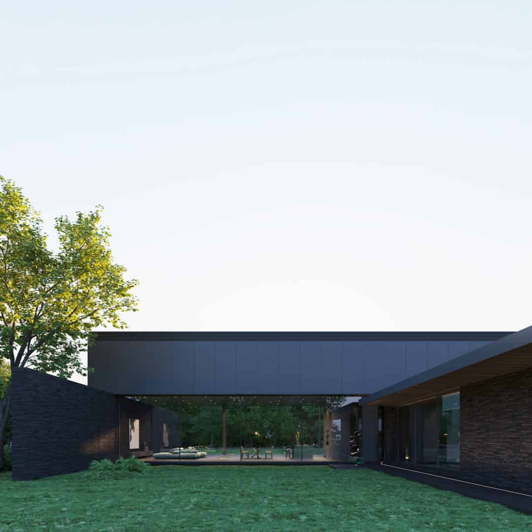 V House by Babayants Architects in Moscow, Russia
