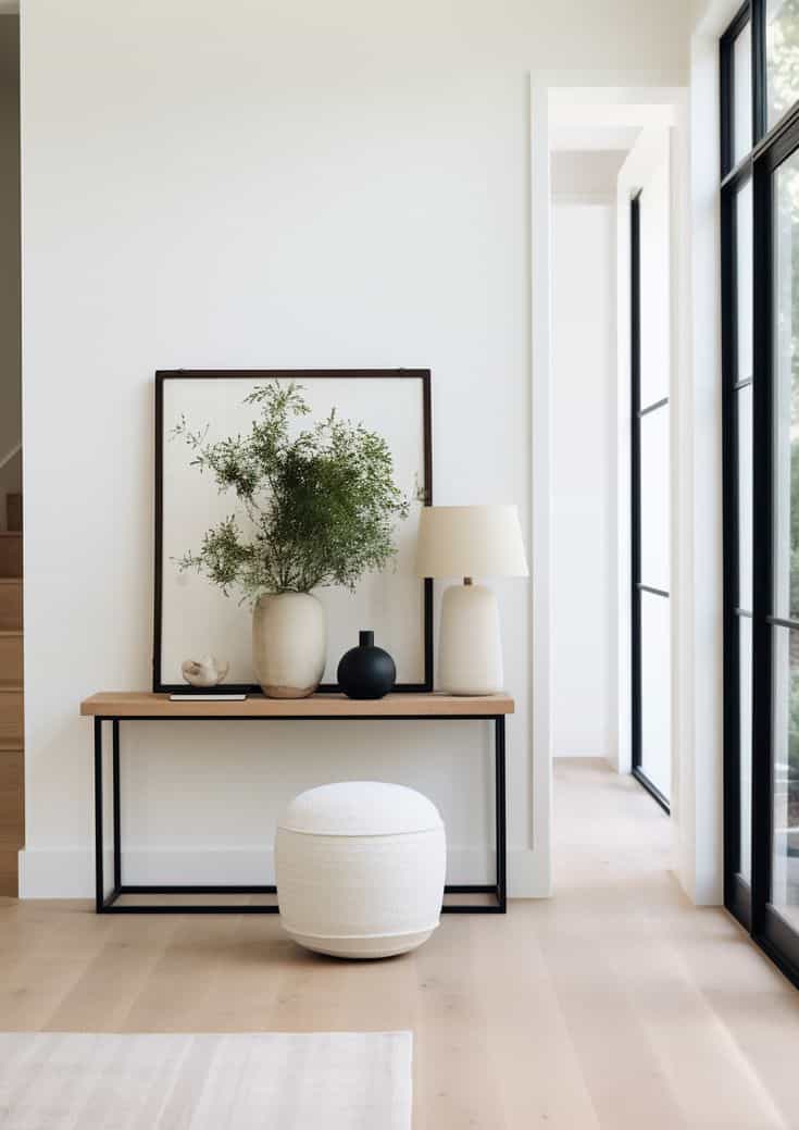 Creating Serene Hallways with Mindful Decor in 2024