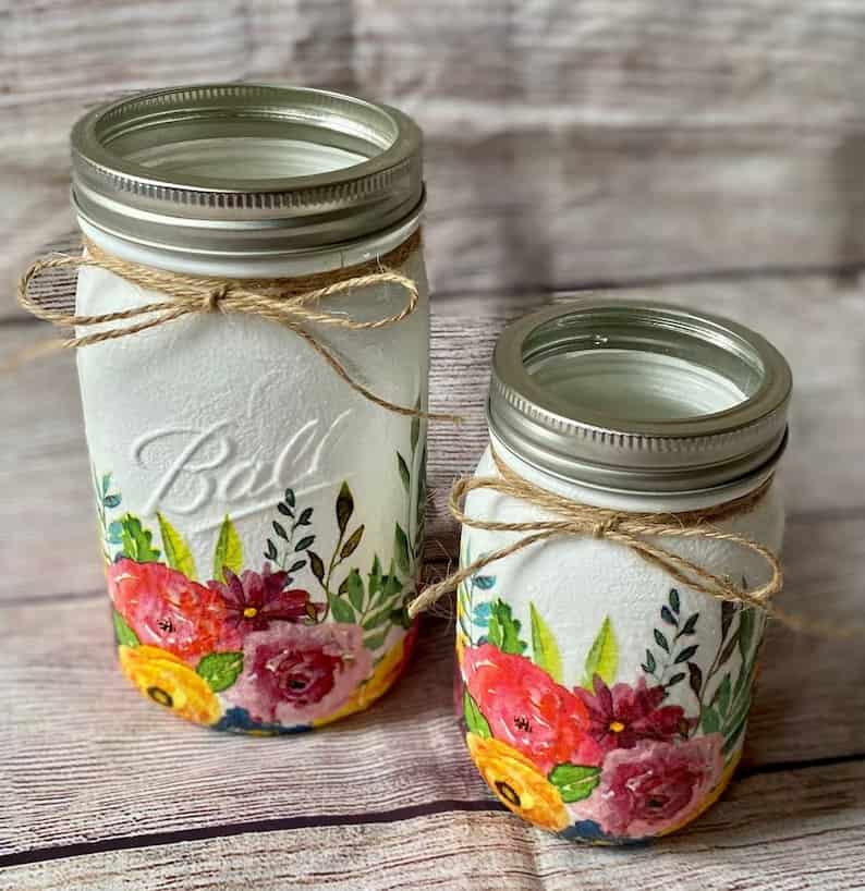 15 Charming Mother’s Day Mason Jar Designs for Thoughtful Gifting