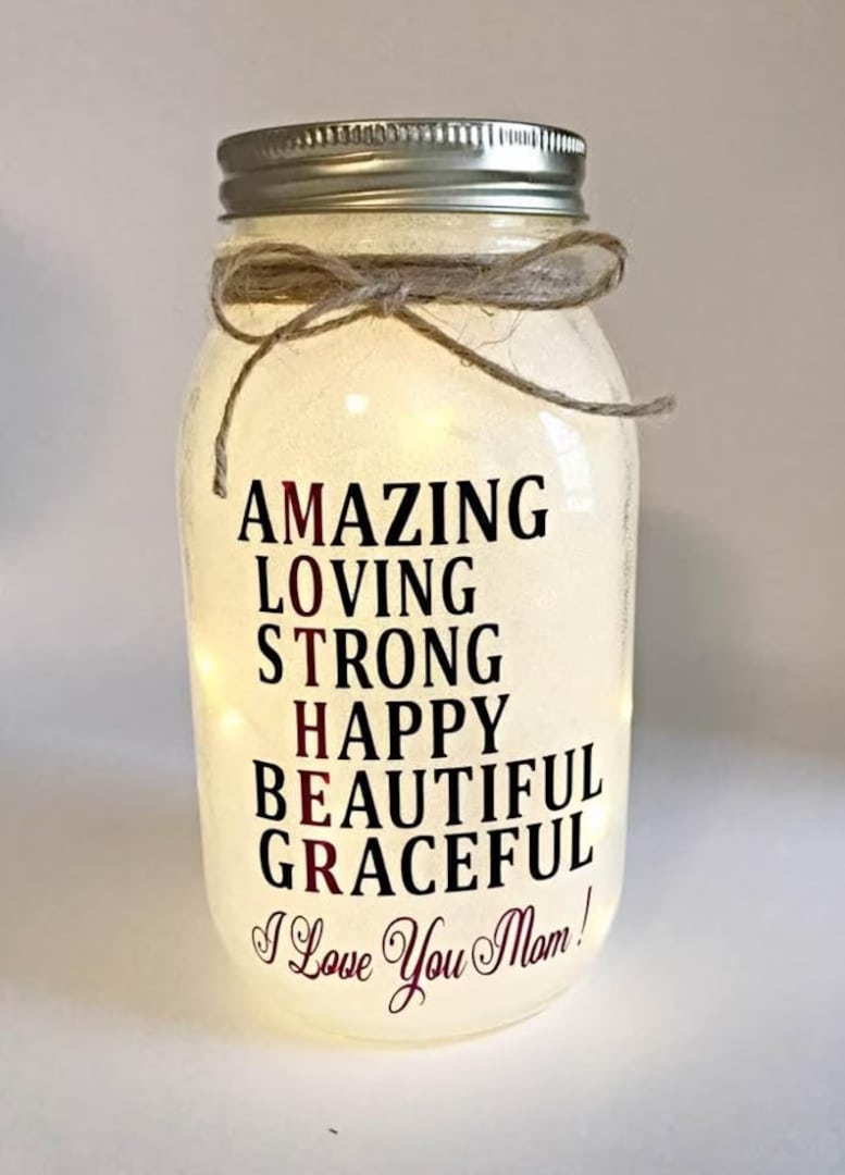 15 Charming Mother’s Day Mason Jar Designs for Thoughtful Gifting