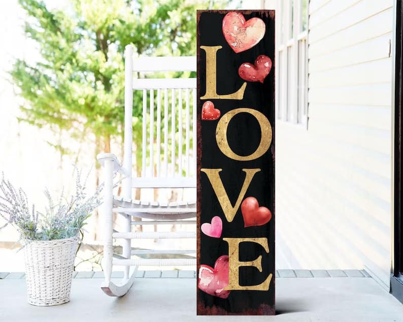 15 Heartwarming Valentine Sign Designs to Express Your Love