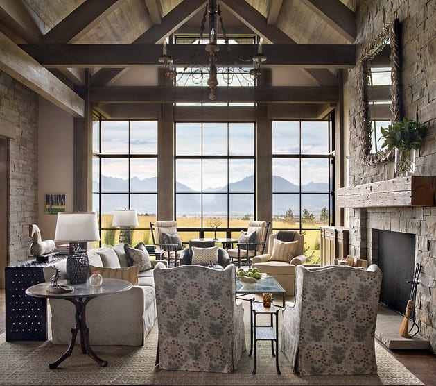 15 Inspiring Rustic Living Room Designs Infused with Warmth and Character
