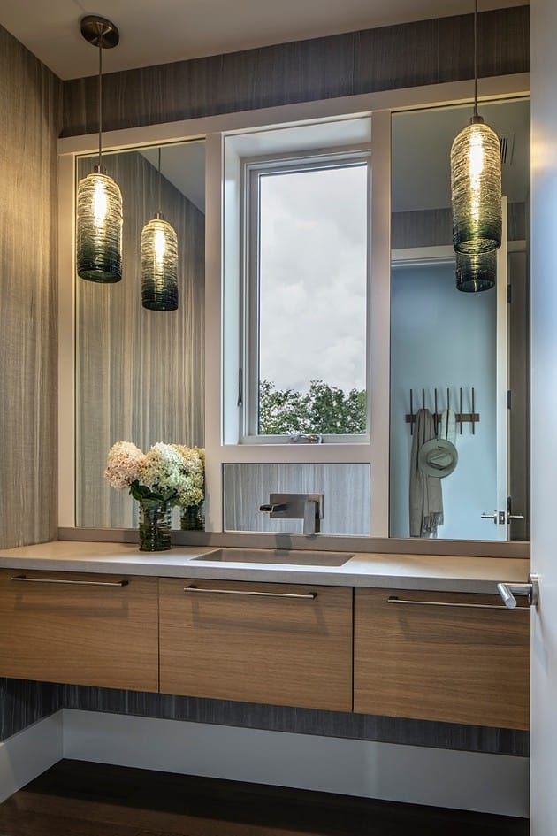 15 Rustic Powder Room Designs Transforming Small Spaces with Rustic ...