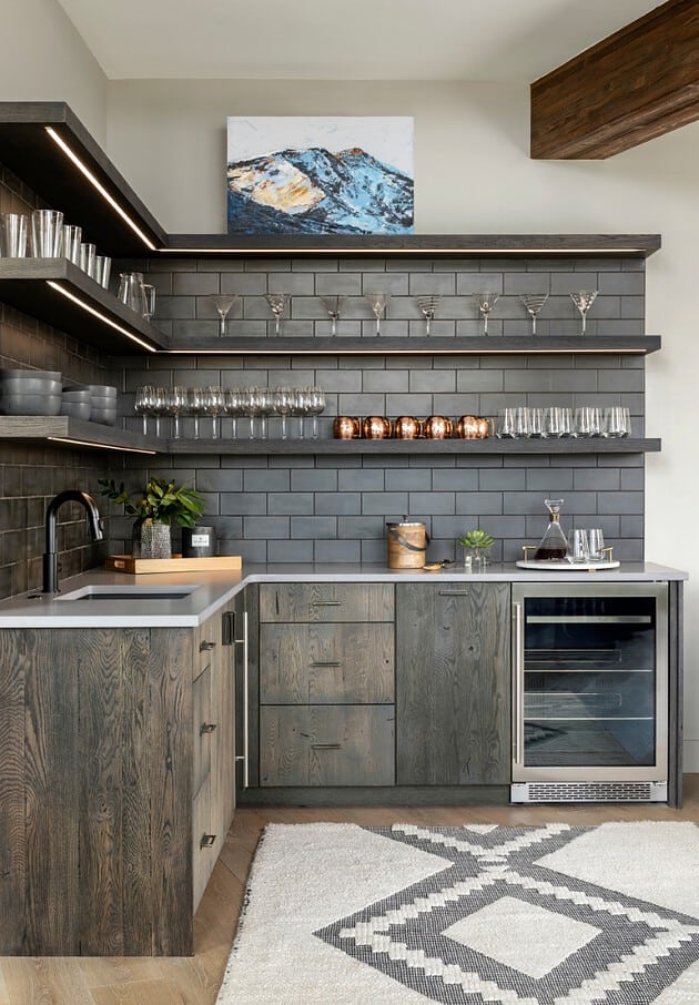 15 Whiskey-Approved Rustic Home Bar Designs for Sipping in Style