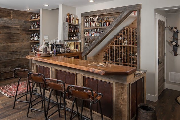 15 Whiskey-Approved Rustic Home Bar Designs for Sipping in Style