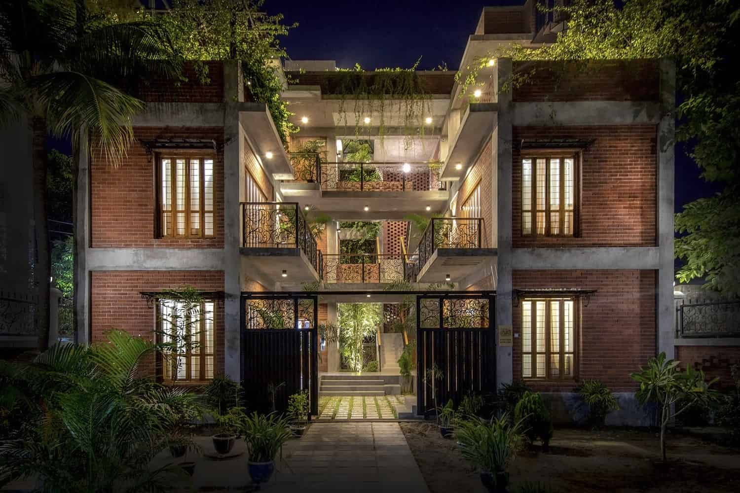 Ayna Burir Adar Residence by Sharal Architects in Natore, Bangladesh