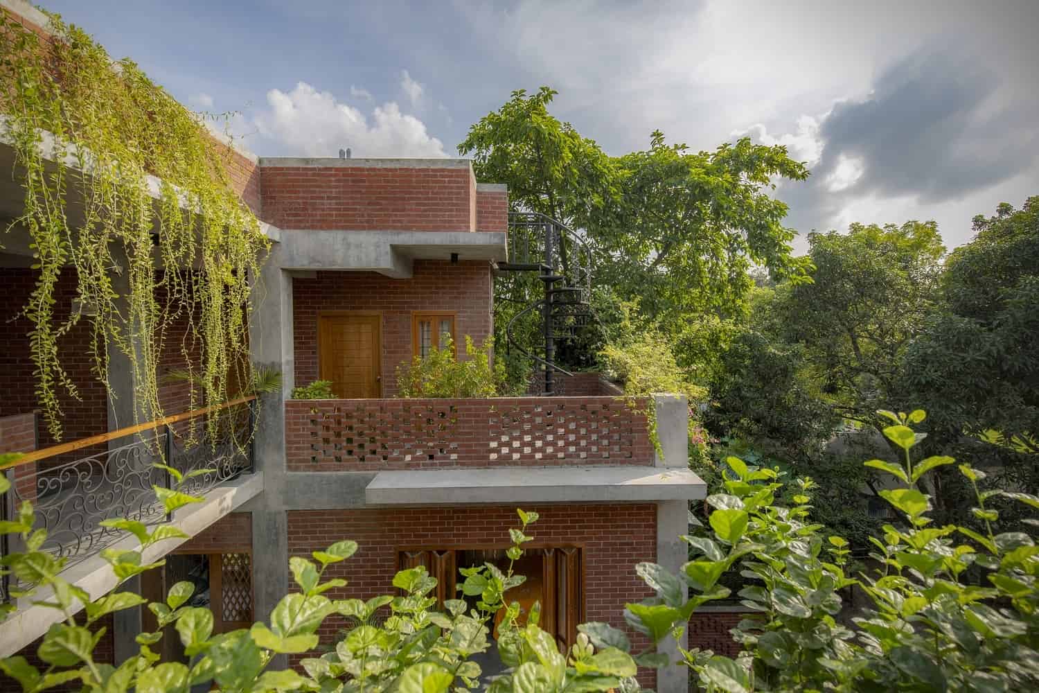 Ayna Burir Adar Residence by Sharal Architects in Natore, Bangladesh