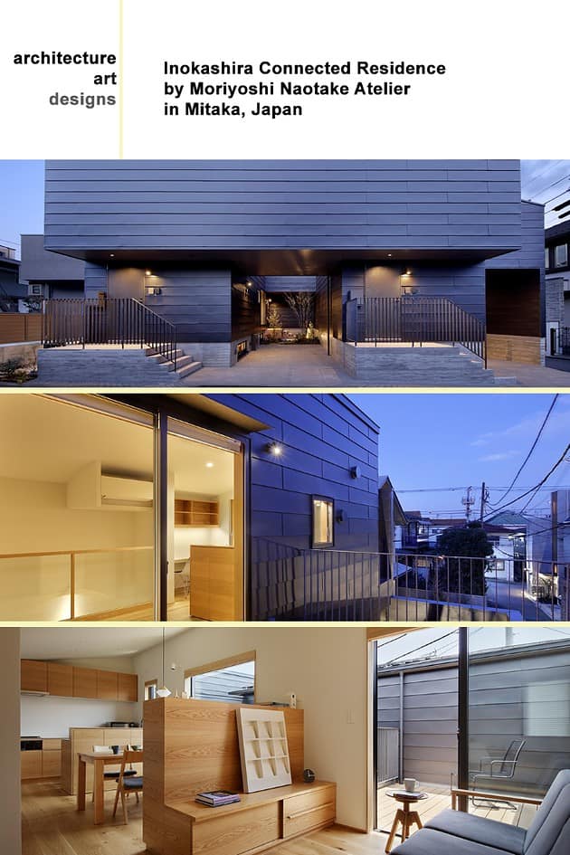 Inokashira Connected Residence by Moriyoshi Naotake Atelier in Mitaka, Japan